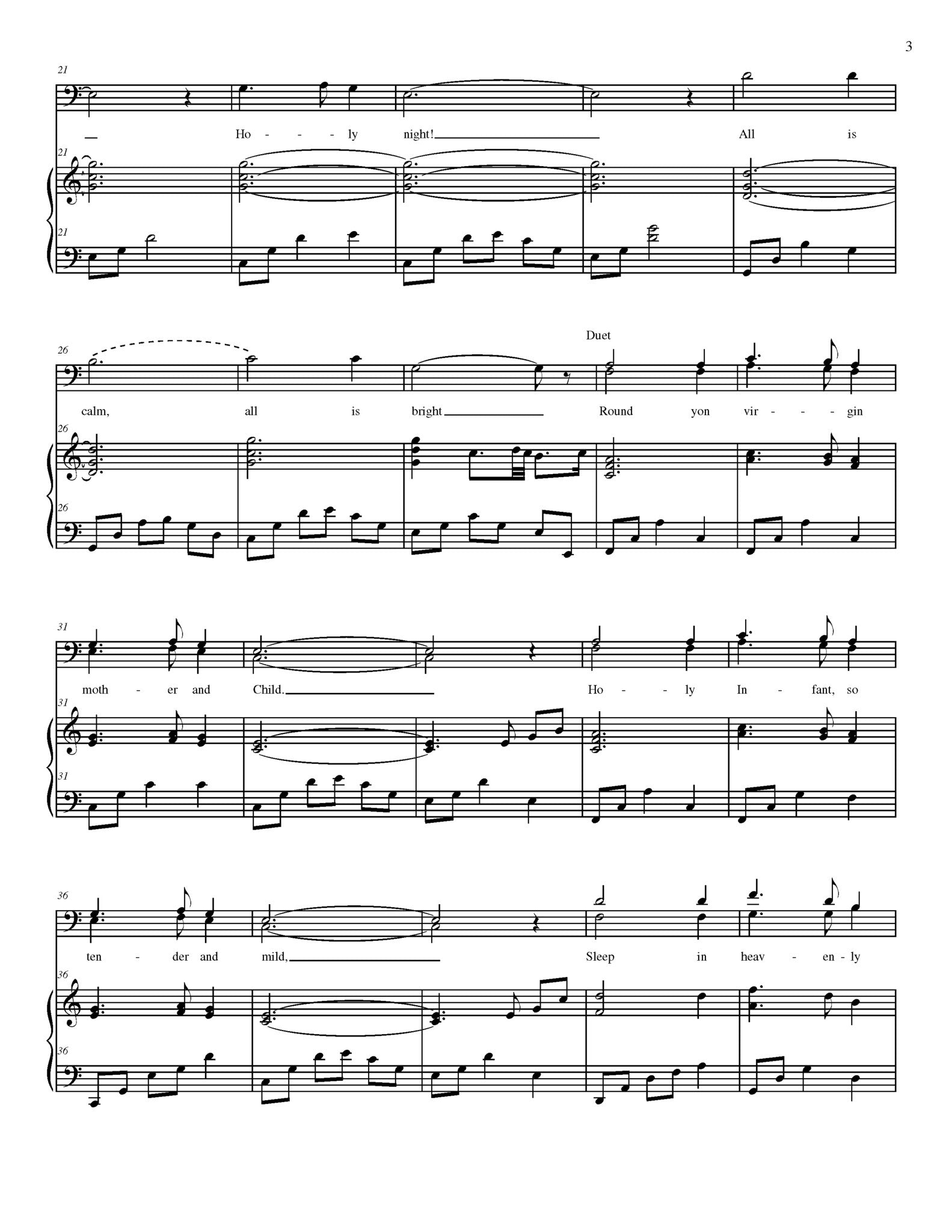 Satb Sheet Music